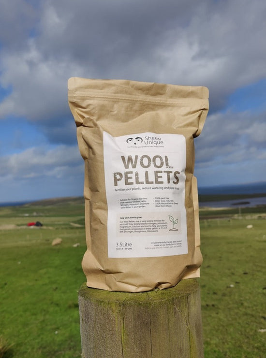 Garden Wool Pellets ~ 100% British Sheep Wool – Island Farm Shop
