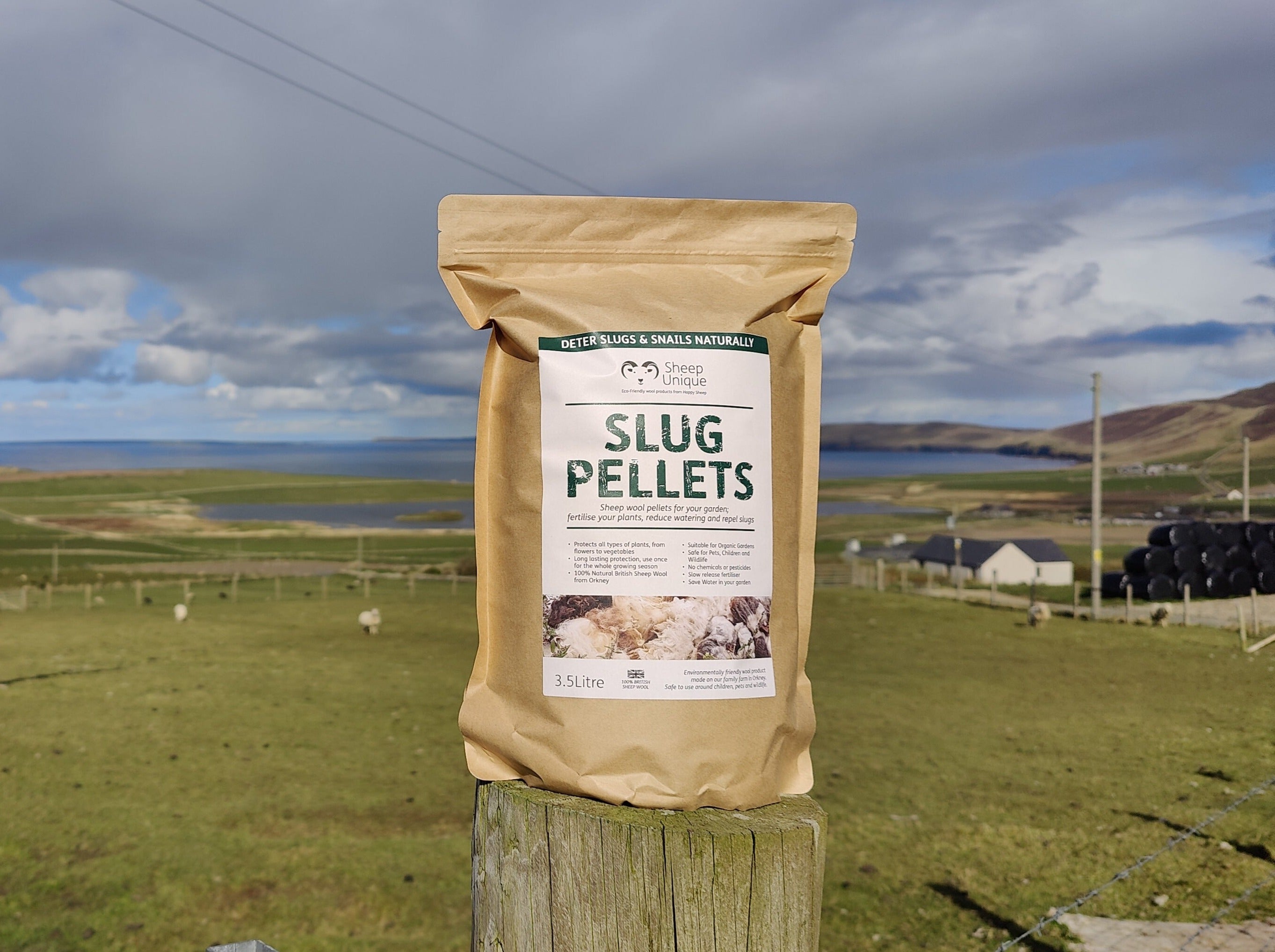 Slug Pellets ~ 100% British Sheep Wool – Island Farm Shop